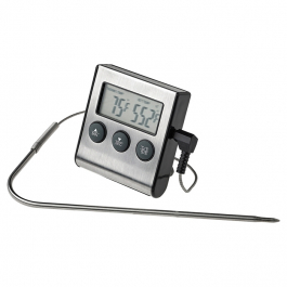 CRS TMT-DG6 Winco Digital Roasting Thermometer w/Probe & Timer