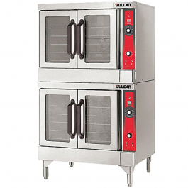 CRS VC44ED Vulcan VC44E Series Double Deck Electric Convection Oven ...