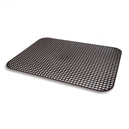 CRS 1612 Vollrath 12" × 16" Tray Mat Brown
